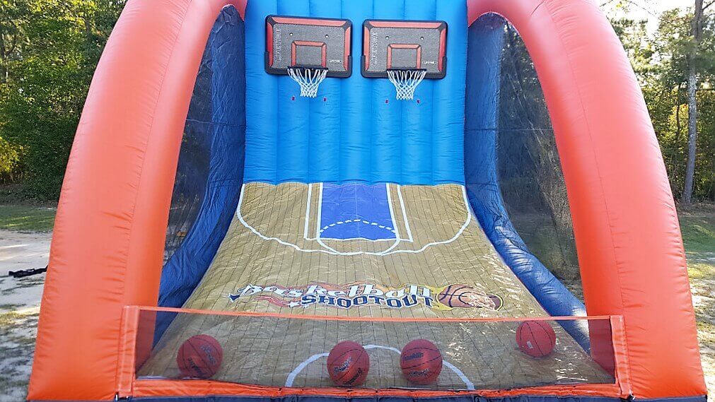 Inflatable Basketball Game - Laugh 'N Leap