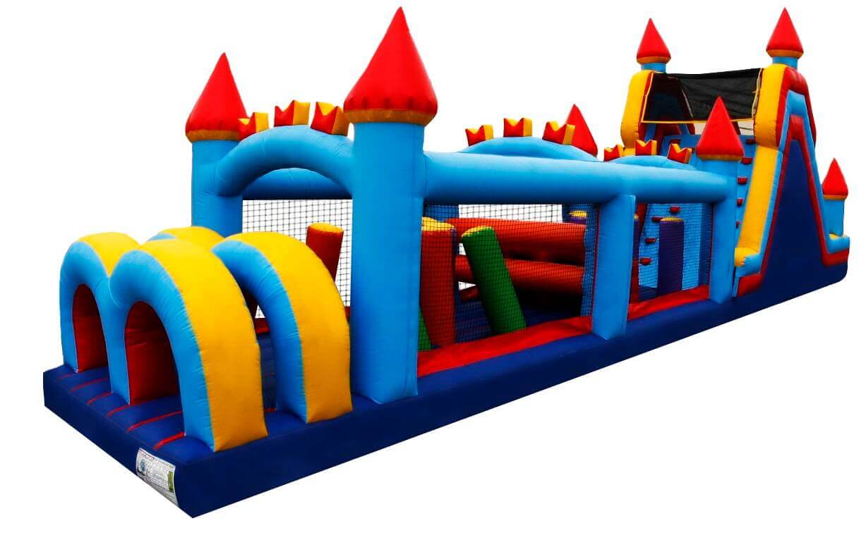 Mega Obstacle Course | Bounce House Obstacle Course Rental | Columbia, SC