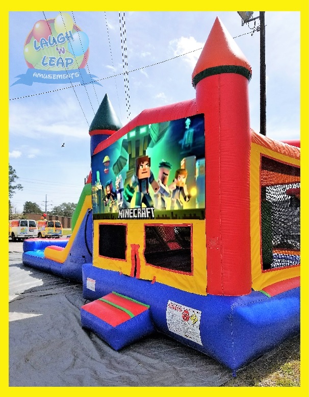 Minecraft Bounce House | Minecraft Party Rental for Kids | Rent Today!