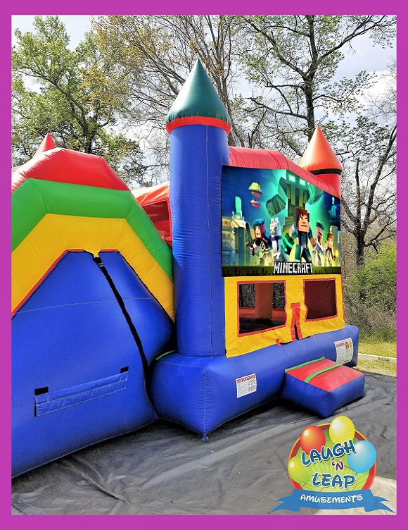Minecraft Bounce House | Minecraft Party Rental for Kids | Rent Today!
