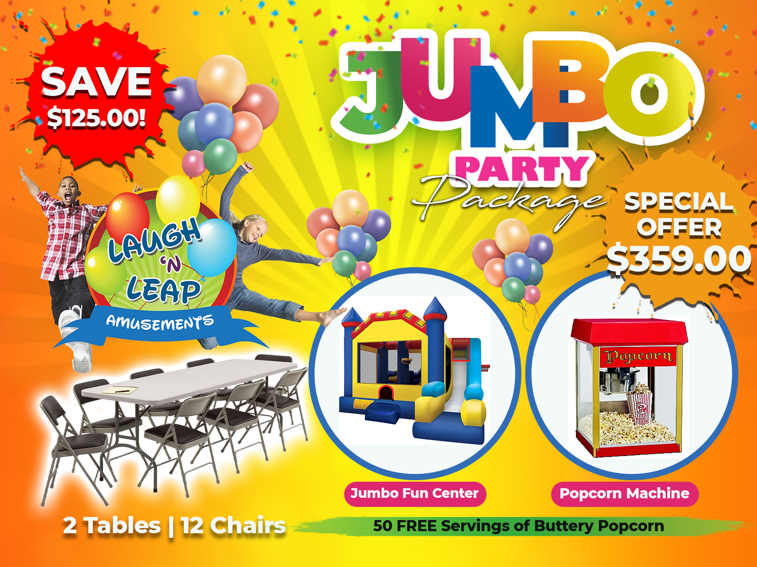 Bounce House Party Package Deal - Coupons - Columbia SC