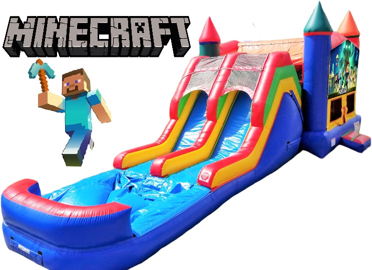 Minecraft Bounce House | Minecraft Party Rental for Kids | Rent Today!
