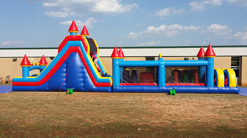 Mega Obstacle Course | Bounce House Obstacle Course Rental | Columbia, SC